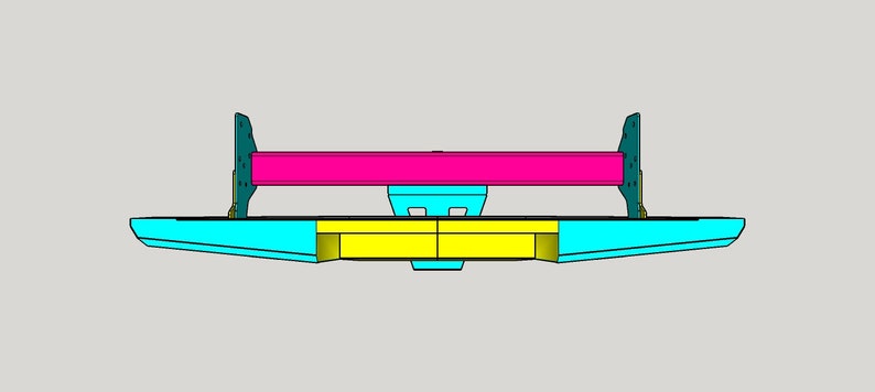 Isuzu D-max 2nd Gen Rear Steel Bumper 4x4 CNC Cut File Laser - Etsy Canada