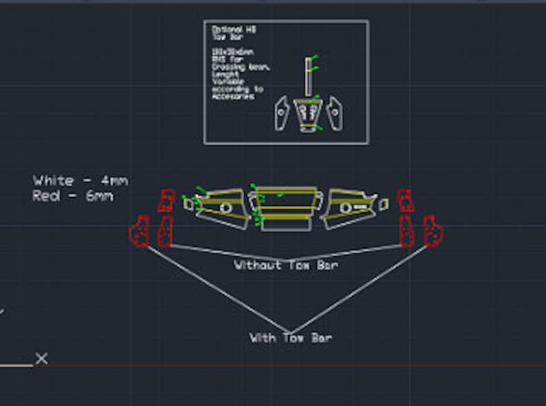 Isuzu D-max 2nd Gen Rear Steel Bumper 4x4 CNC Cut File Laser - Etsy Canada