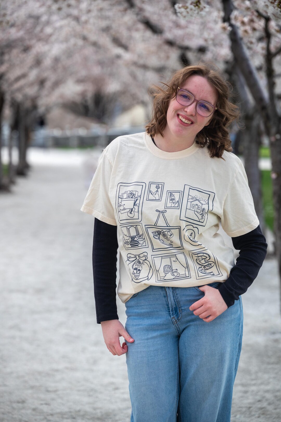 Alex Warren Gallery Art Comfort Color Tee Shirt - Etsy