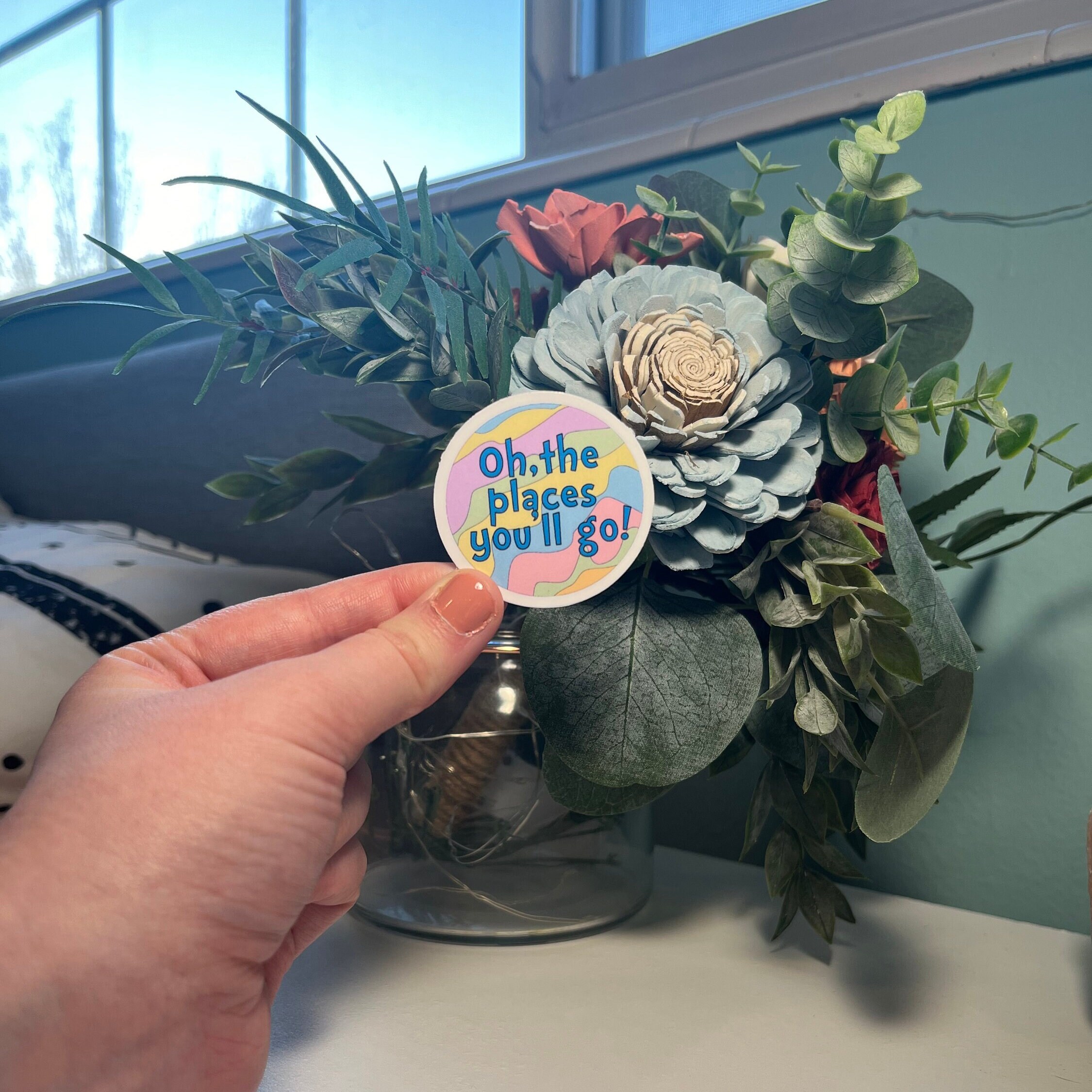 Oh, the Places You'll Go Sticker - Etsy