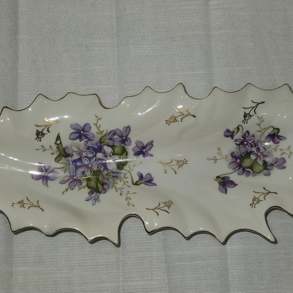 Vintage Violet Dish - Etsy
