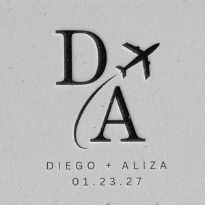 Modern Wedding Monogram, Premade Logo Design Wedding Couple Logo ...