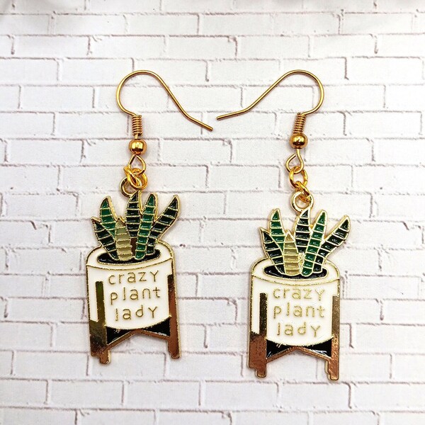 Plant Earrings - Etsy