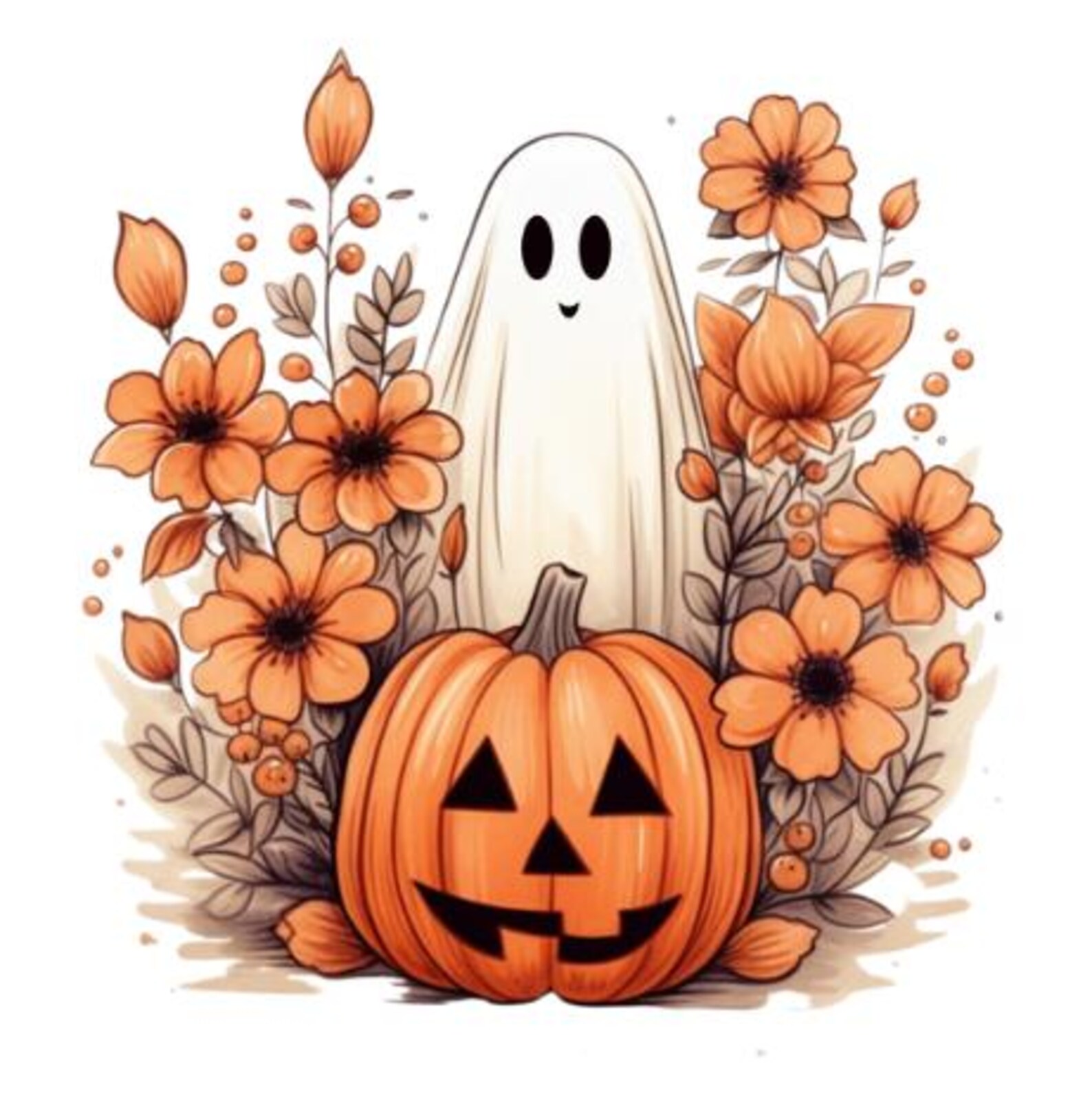 Funny Ghost Svg, Cute Ghost Drinking, Drink Fall Halloween Graphic ...