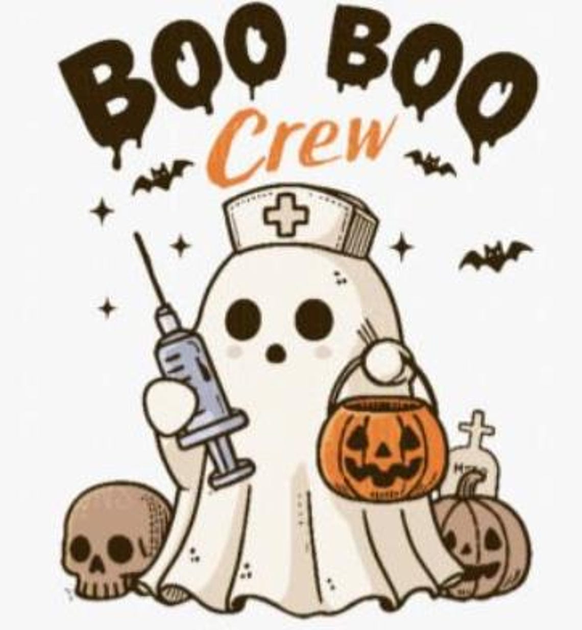 Nurse Ghost Svg, Halloween Svg, Nurse PNG, Bougie PNG, Nurse T-shirt ...