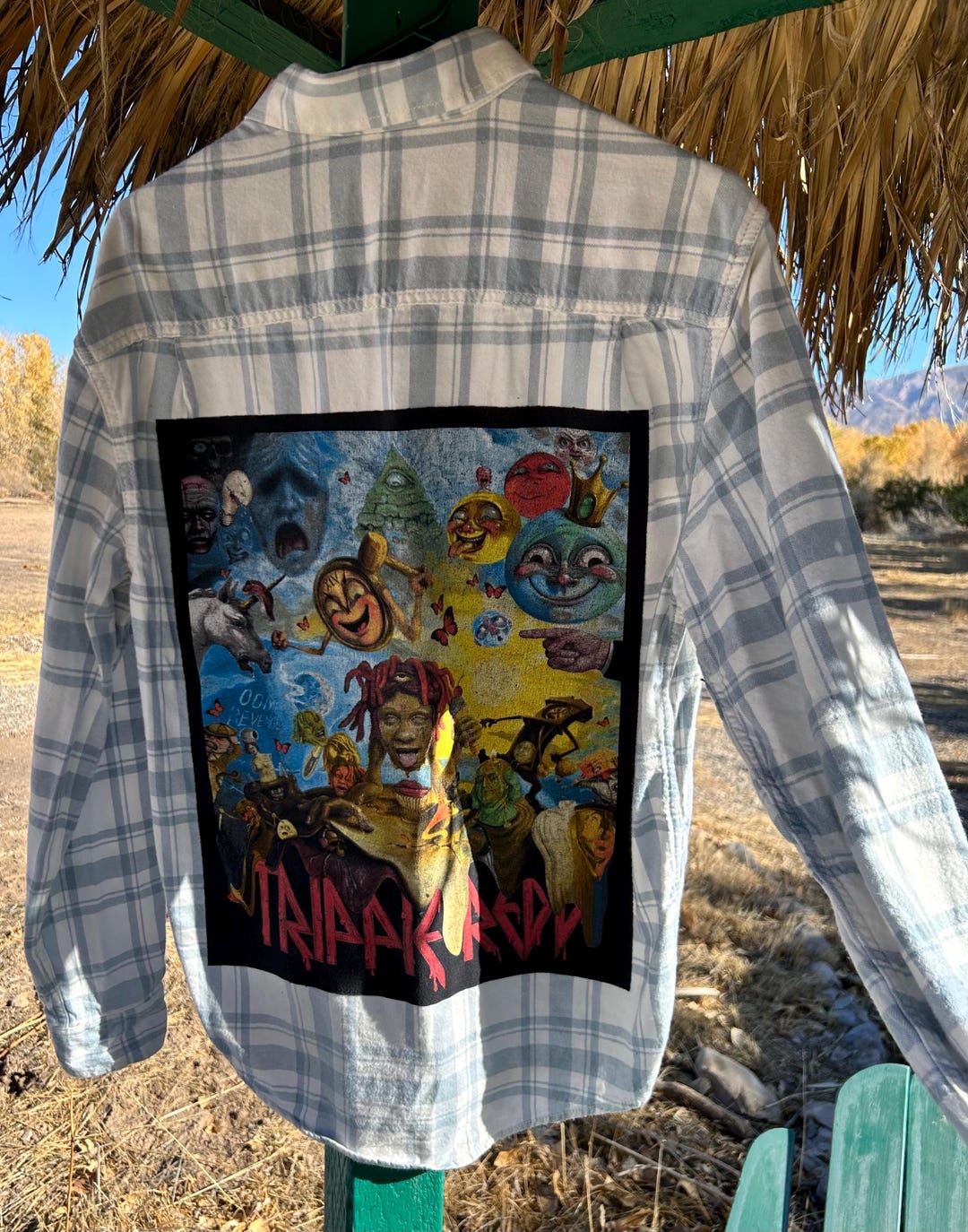 Trippie Redd Life's a Trip Flannel Shirt - Etsy