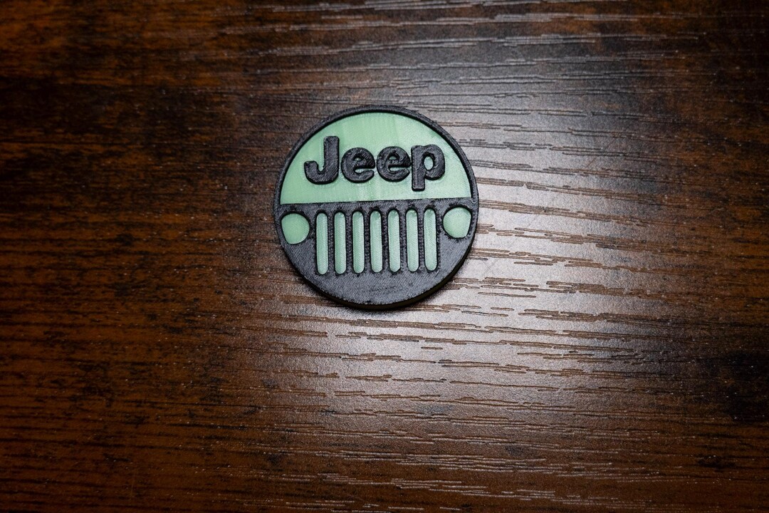 Jeep Wrangler Vintage Chrysler Challenge Coin Edc Glow in the Dark ...