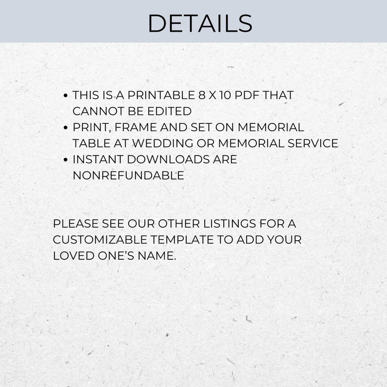 Funeral Memorial Table Poem Print, Floral Wreath Art, Sympathy Gift ...