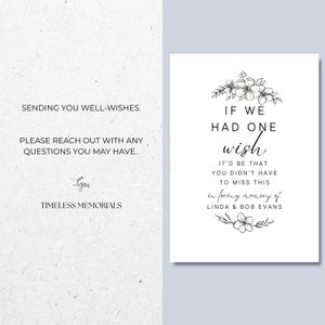 Wedding Memorial Table Sign, in Loving Memory Sign, Wedding Remembrance ...