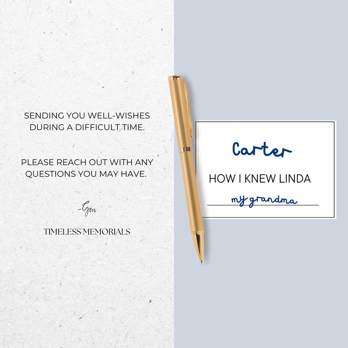 Funeral Name Tags, Celebration of Life Personalized Name Badge ...