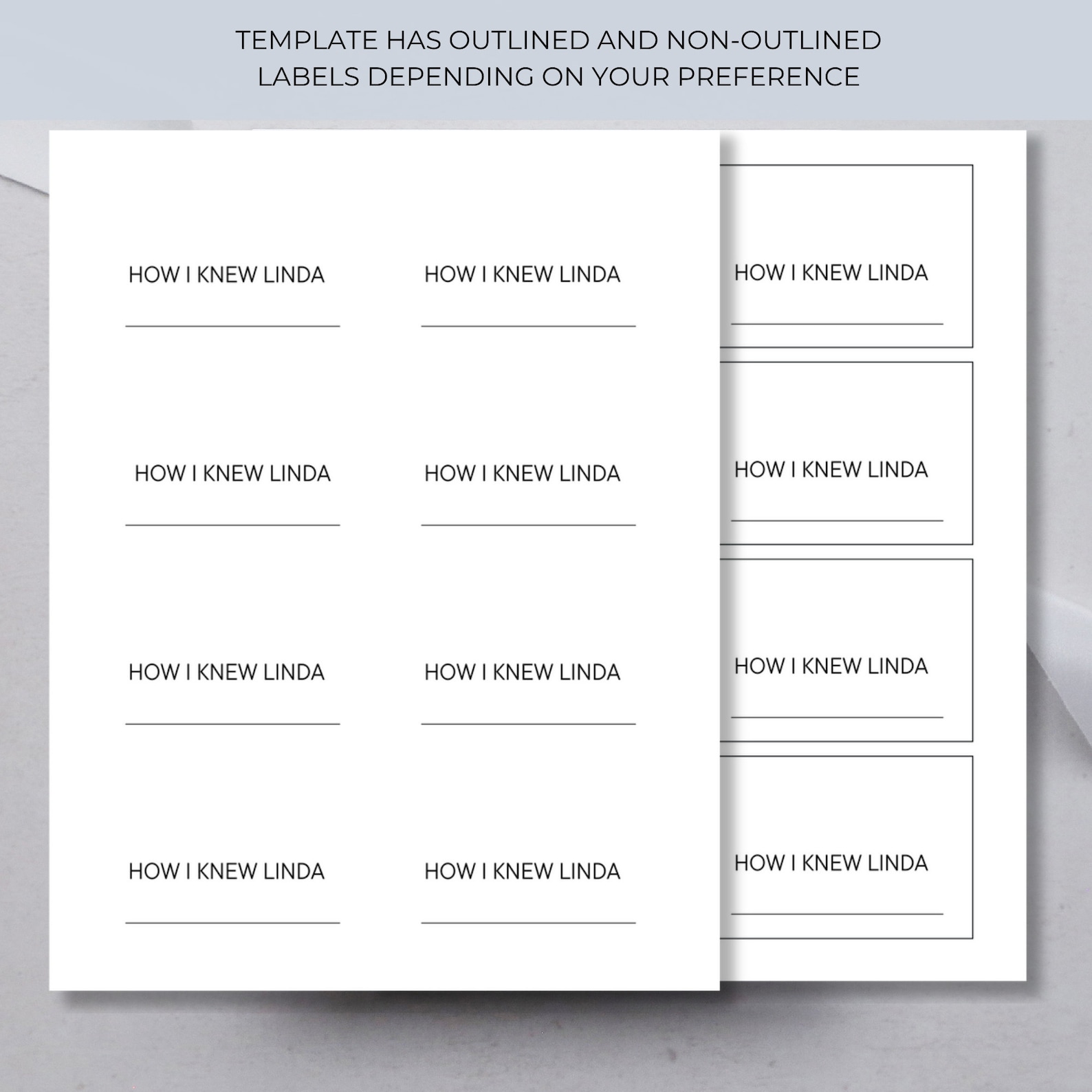 Funeral Name Tags, Celebration of Life Personalized Name Badge ...