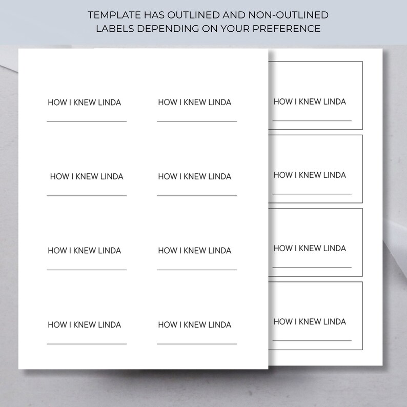 Funeral Name Tags, Celebration of Life Personalized Name Badge ...