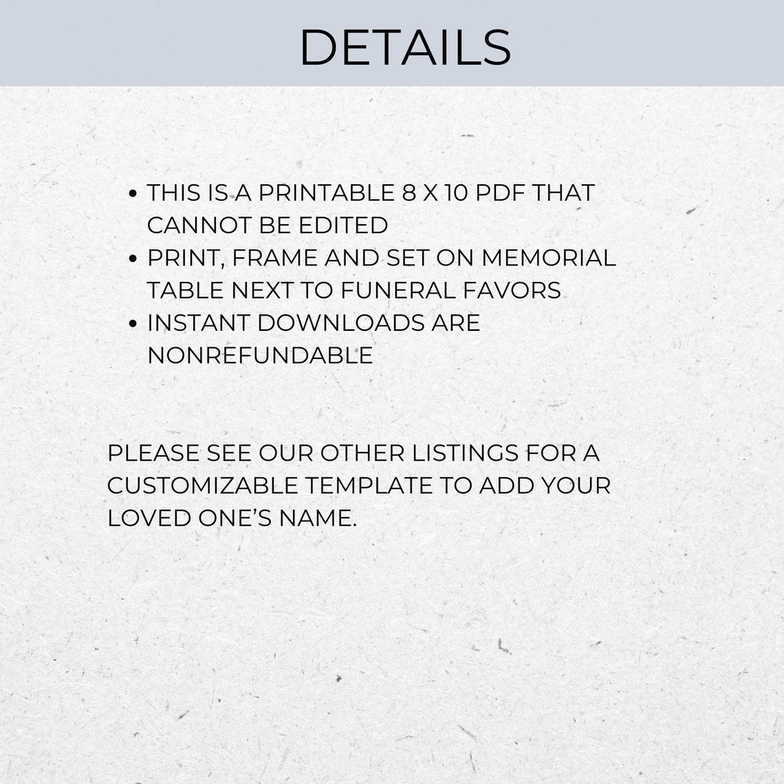 Funeral Poem, Light A Candle Verse, Celebration of Life Funeral Favor ...