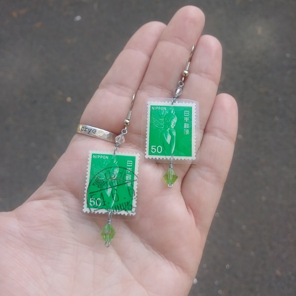 Stamp Earrings - Etsy