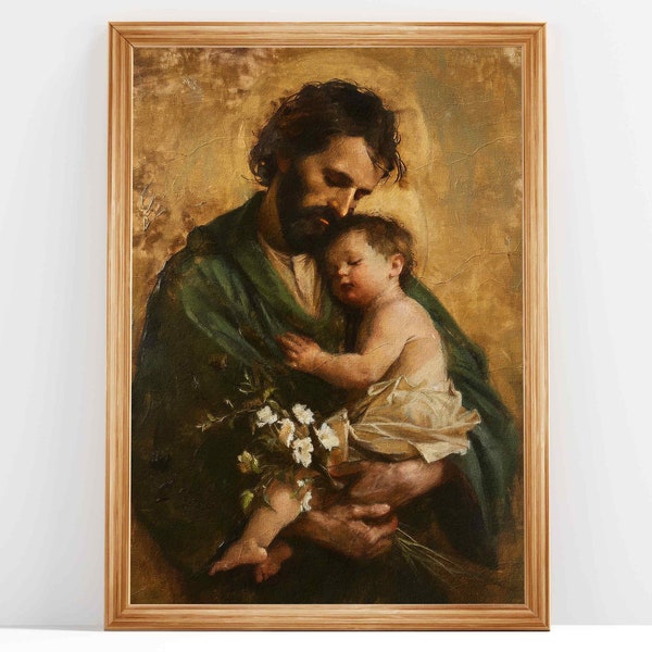 St. Joseph Print - Etsy