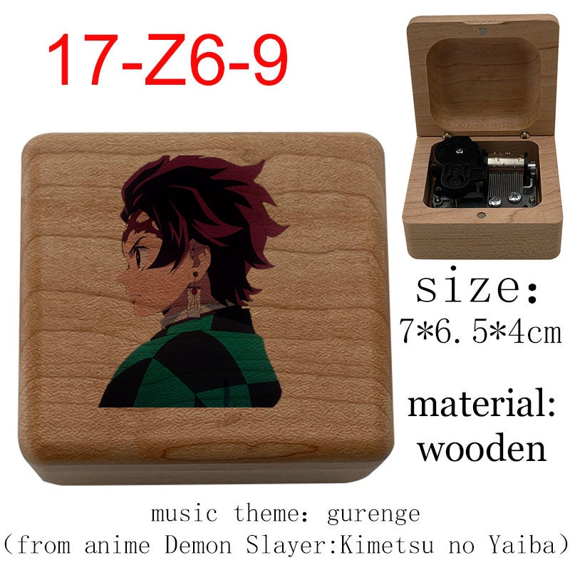 Nice Gift Ideas Anime Music Box- Demon Slayer Homura Japanese Manga - Etsy