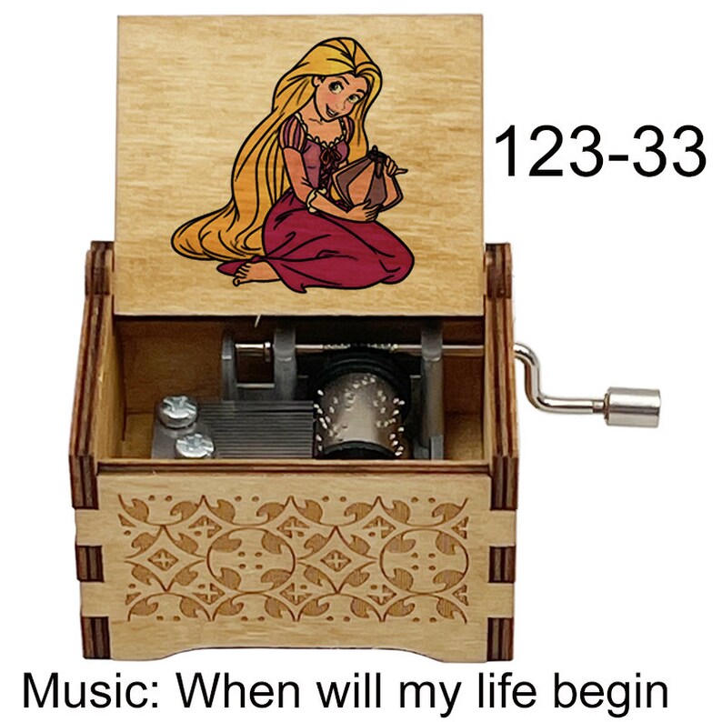 Tangled Princess Rapunzel Music Box Nice Gift and Souvenir Idea - Etsy