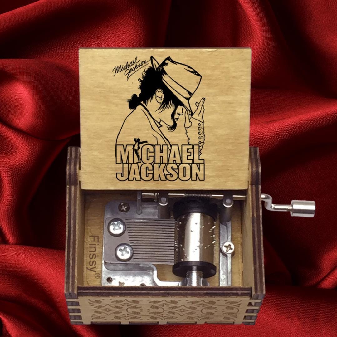 Michael Jackson Earth Music Box: Custom Engraved Birch Plywood - Etsy ...