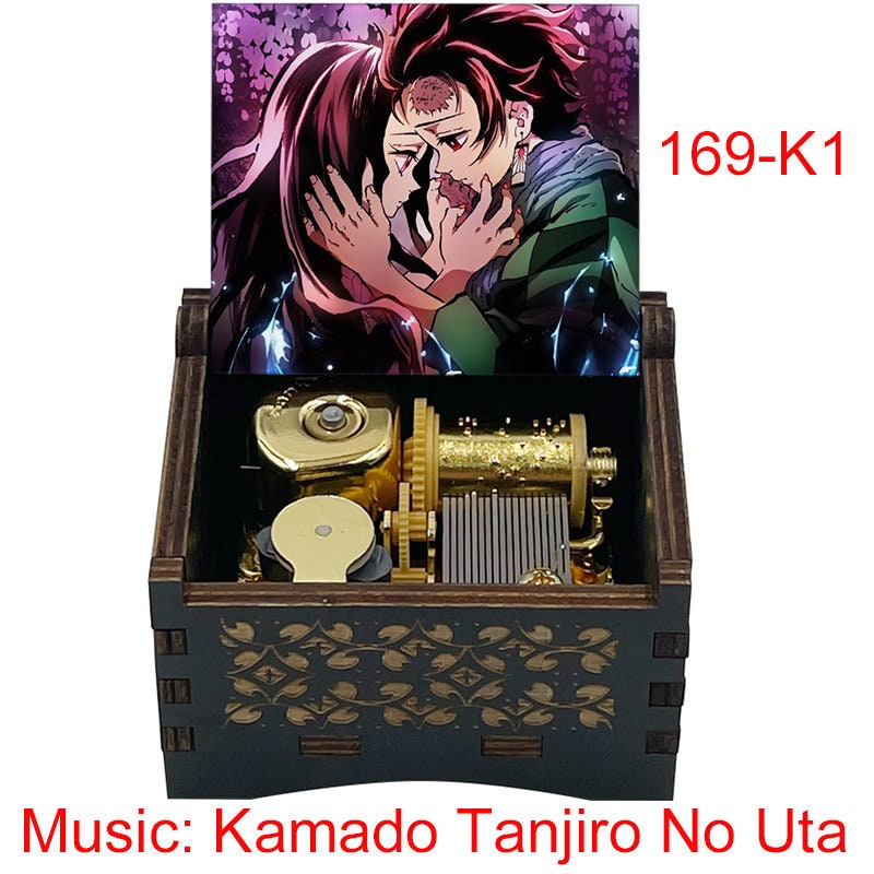 Nice Gift Ideas Anime Music Box- Demon Slayer Kamado Tanjiro - Etsy