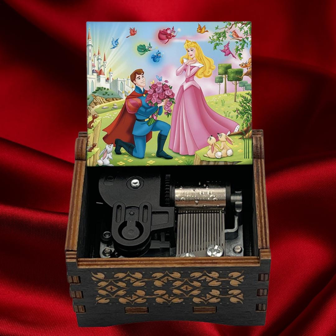 Sleeping Beauty Music Box -once Upon A Dream Nice Custom Gift Ideas - Etsy
