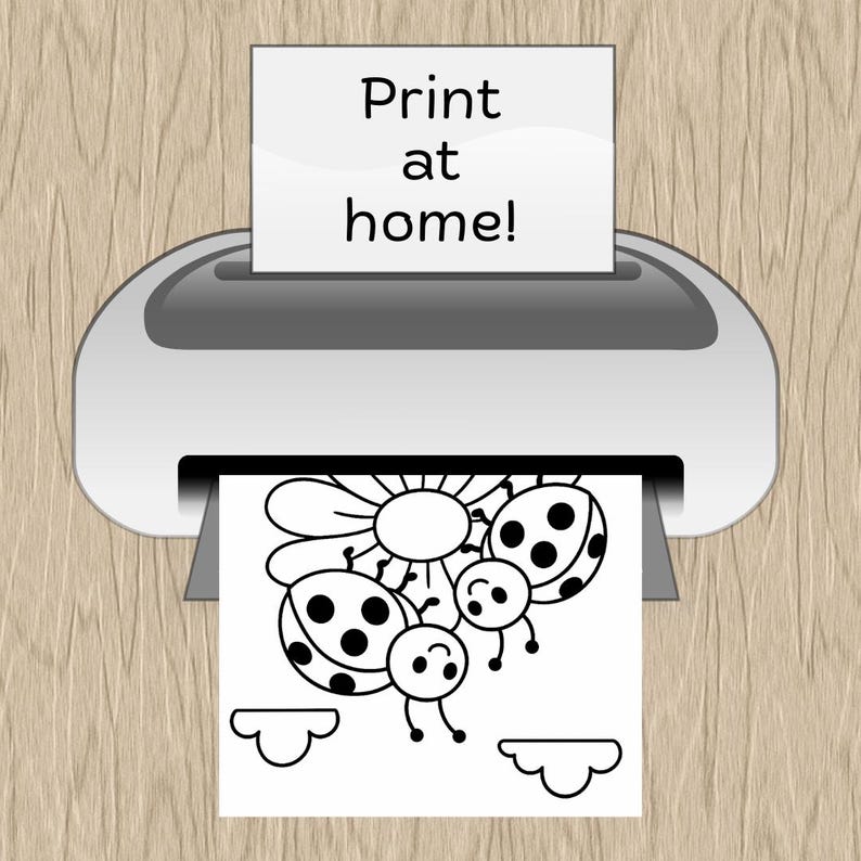 Nature Insects Coloring Book for Kids | Printable Activity (PDF & PNG ...
