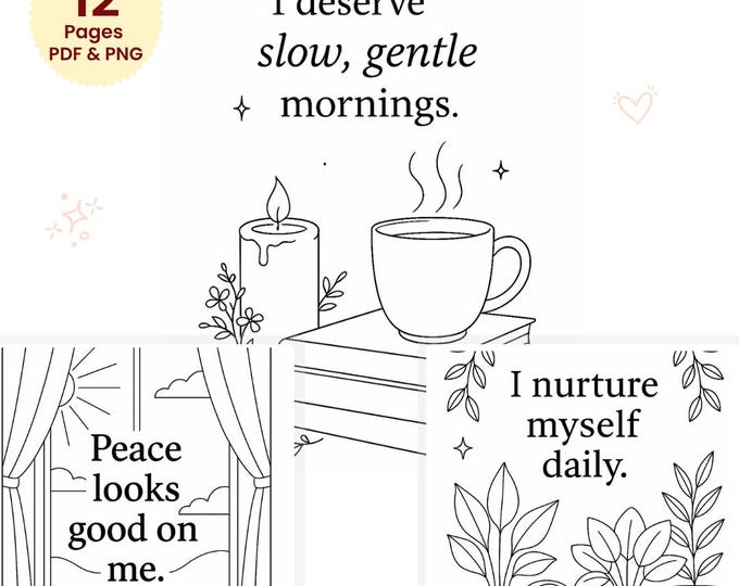 Motivational Quotes, Coloring Pages for Teen and Adults, Positive ...