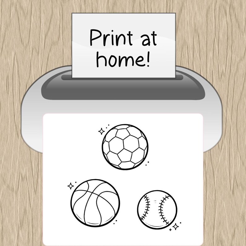 Sports Coloring Pages, 25 Page Set, Baseball, Football, Tennis, Instant ...