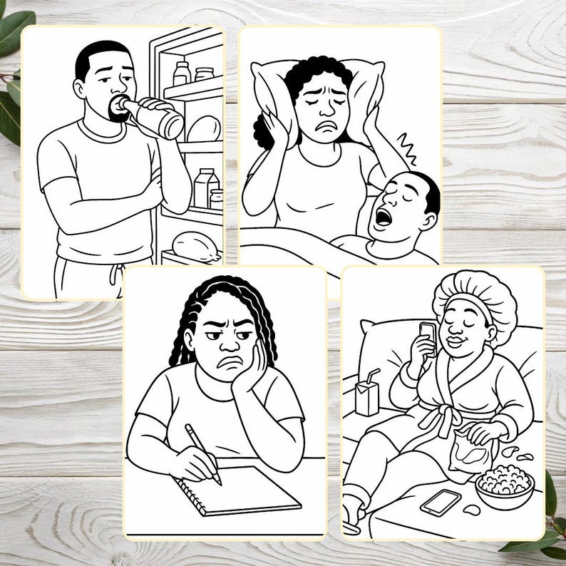 Funny Adult Coloring Book | 20 Page Digital Download PDF + PNG ...