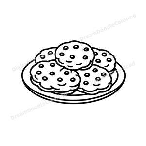 Comfort Food Coloring Book, Cozy Snacks, Stress Relief Pages (PDF PNG ...