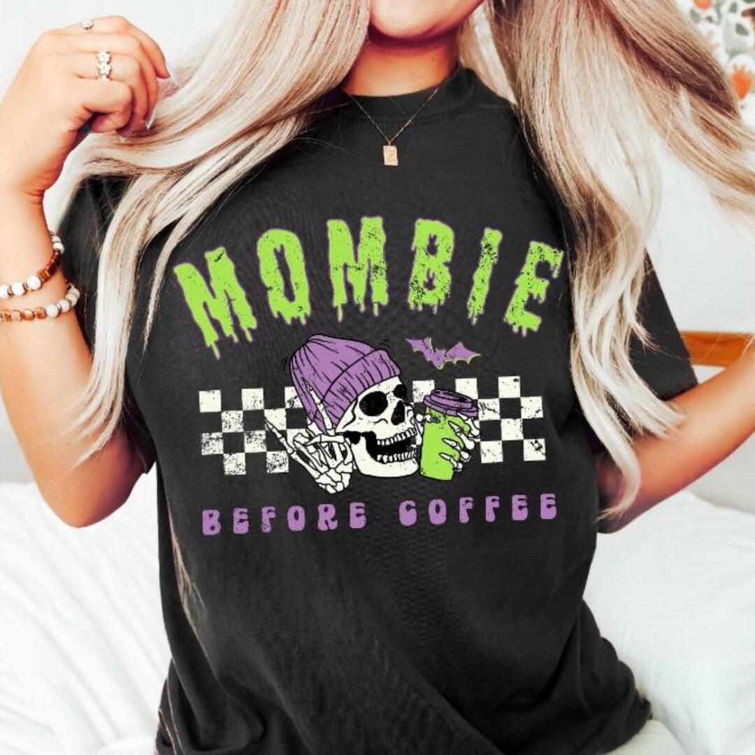 Mombie Halloween Shirt, Funny Zombie Mom Shirt, Mombie Mama Shirt ...