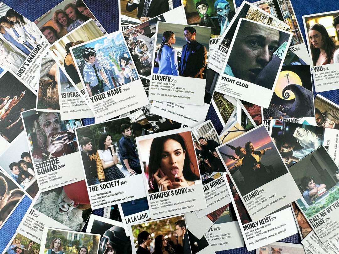 Pack of 50 Classic Movie Poster Stickers Vintage Movie Poster Stickers ...