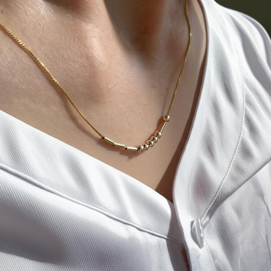 Custom Morse Code Necklaces for Women, Secret Message Necklace ...