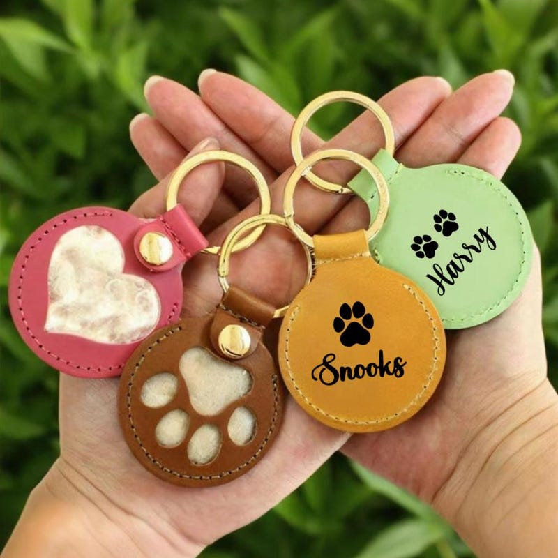 Paw Keychain Keepsake - Etsy