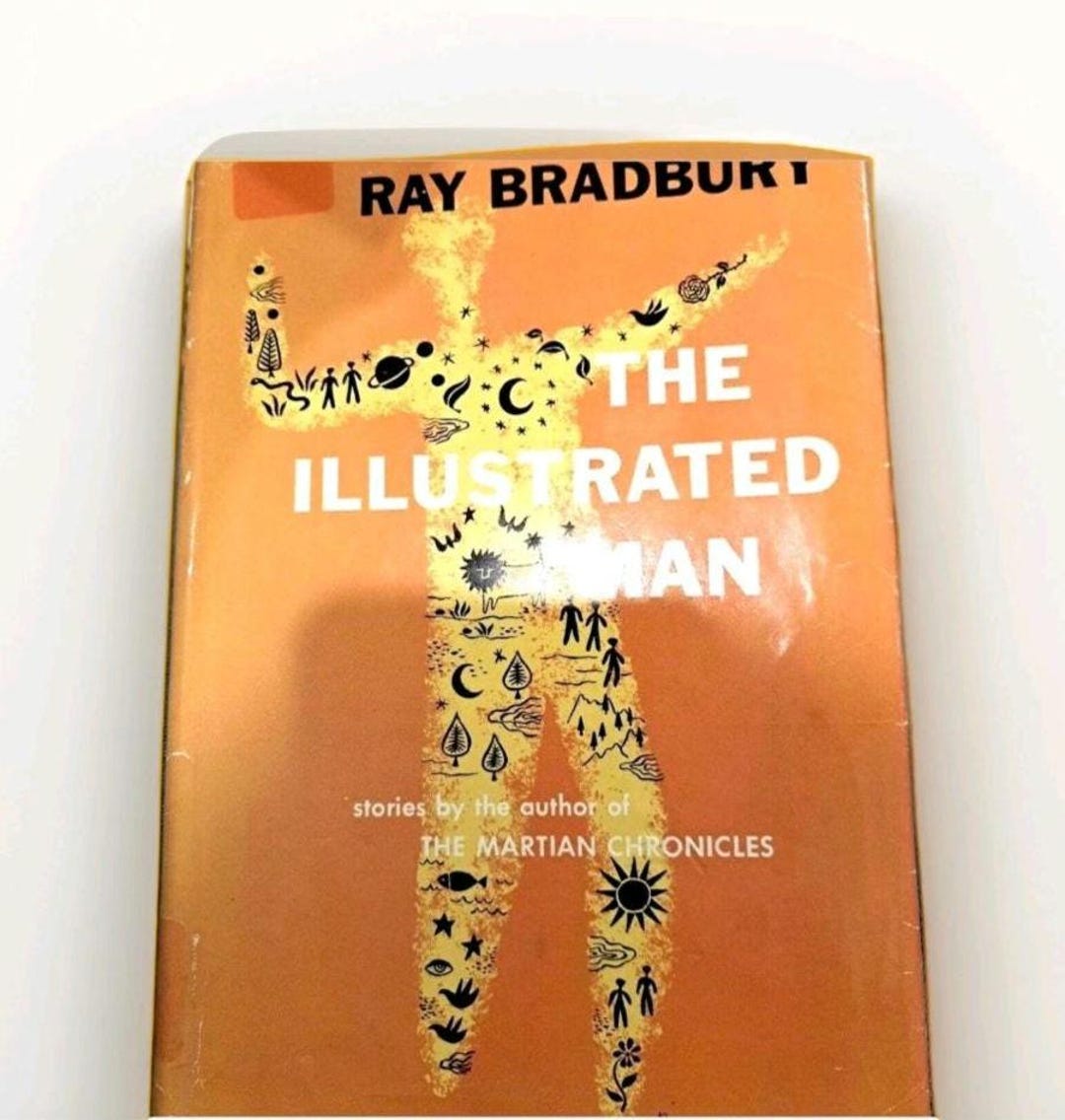 The Illustrated Man (1951) Ray Bradbury – Signed Twice – Vintage Sci-fi ...