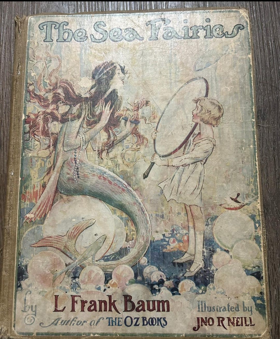 The Sea Fairies by L. Frank Baum, 1911 Color Plates Rare Early Printing ...