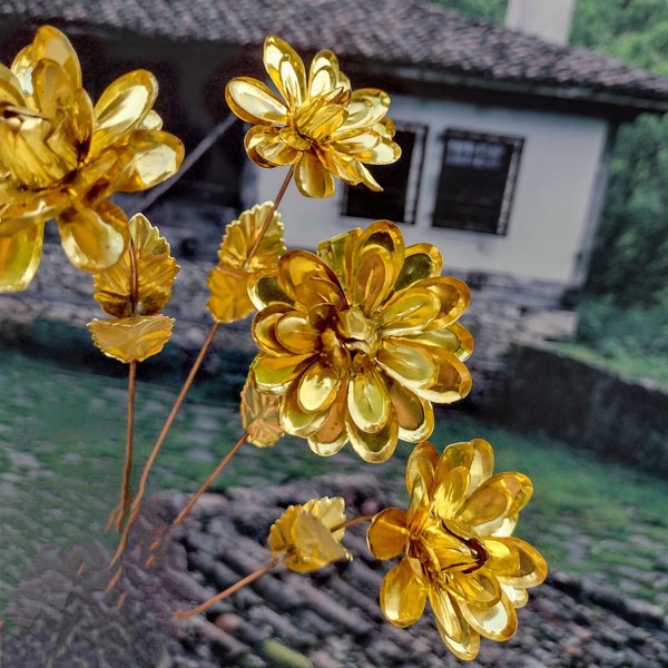 Metal Flower - Etsy