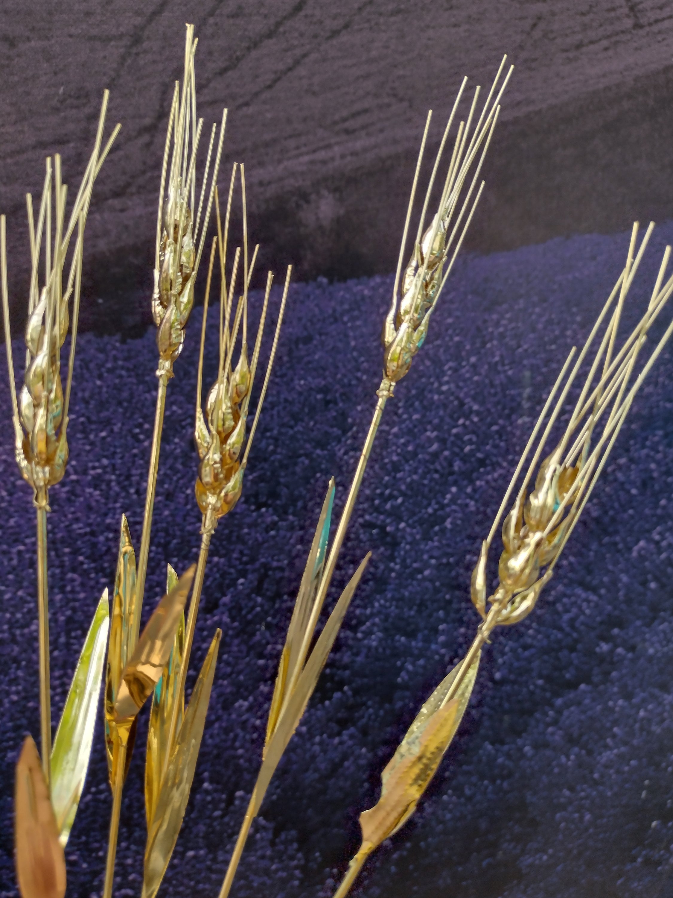 Wheat Decor, Metal Art, Wheat Decorations, Wheat Ear, 15 Inch Wheat ...