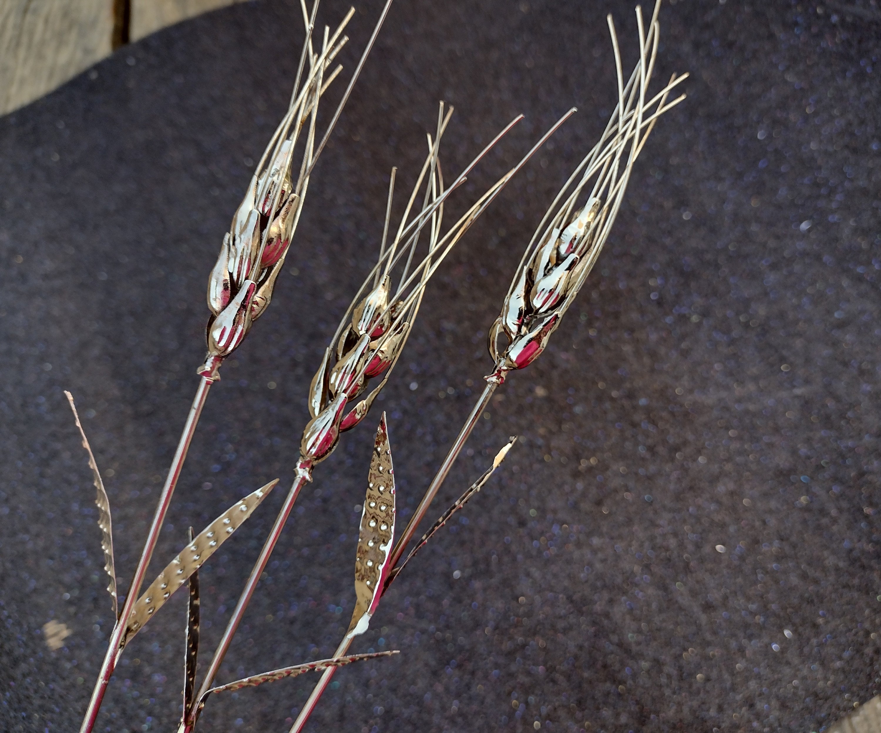 Wheat Decor, Metal Art, Wheat Decorations, Wheat Ear, 15 Inch Wheat ...