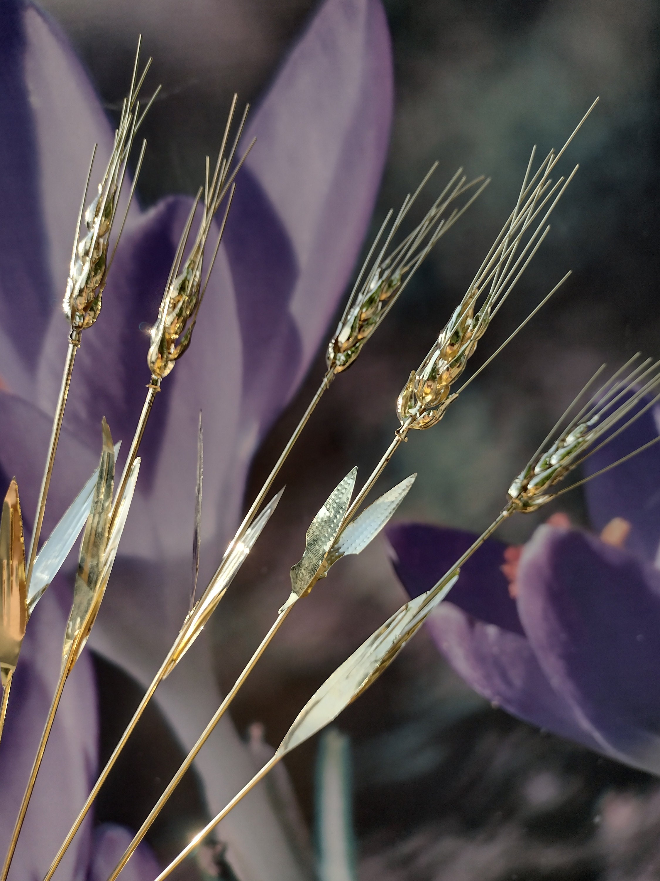 Wheat Decor, Metal Art, Wheat Decorations, Wheat Ear, 15 Inch Wheat ...