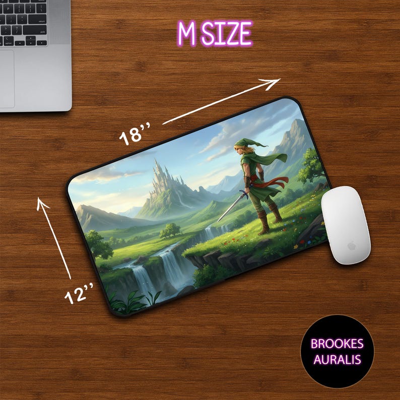 The Legend of Zelda Gaming Desk Mat, Desk Mat for Game, Free to ...