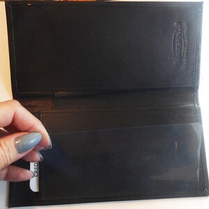 English Bulldog Dog Checkbook Cover, Leather Checkbook Holder, Dog ...