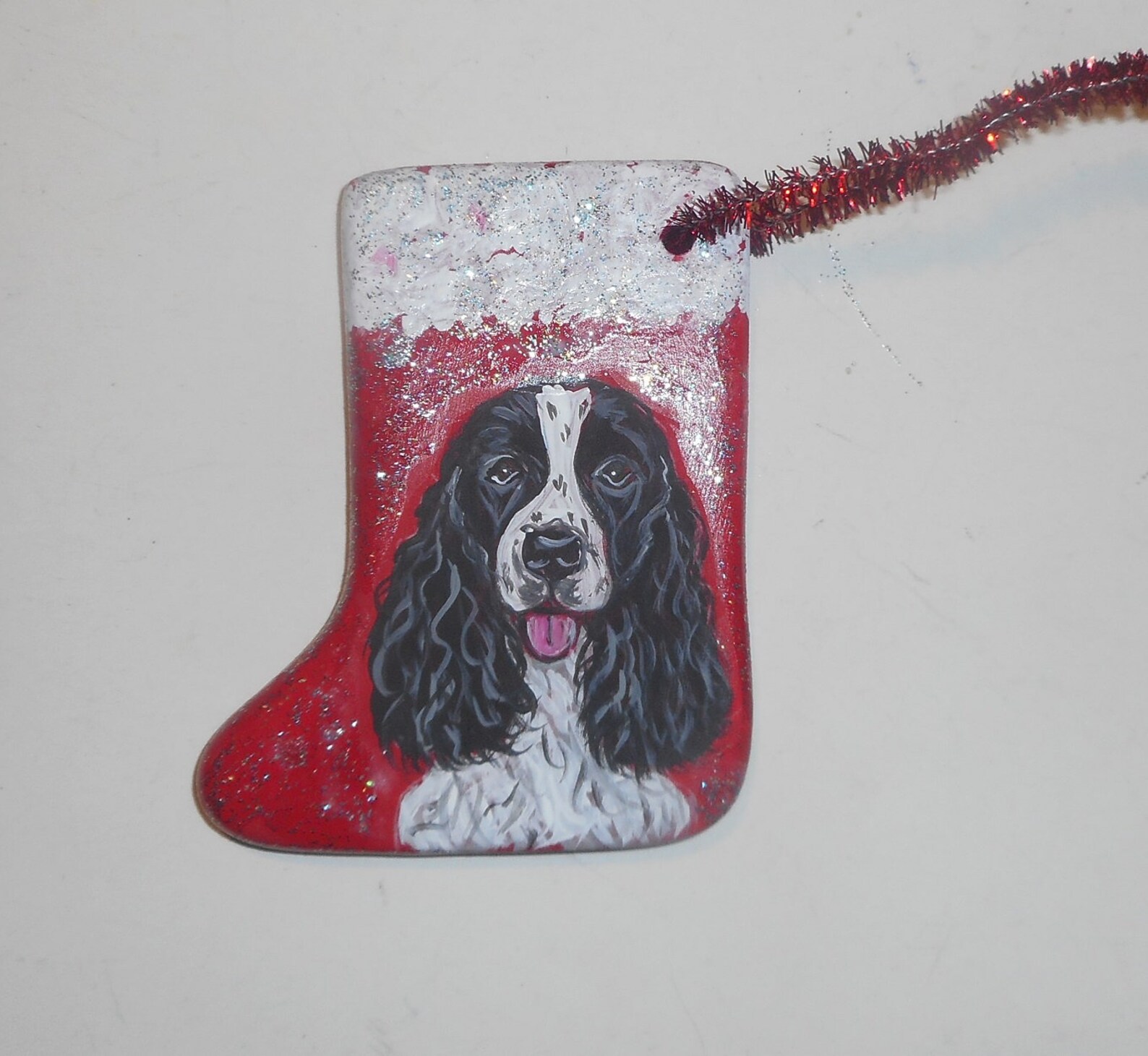 English Springer Spaniel Dog Christmas Ornament Decoration | Etsy