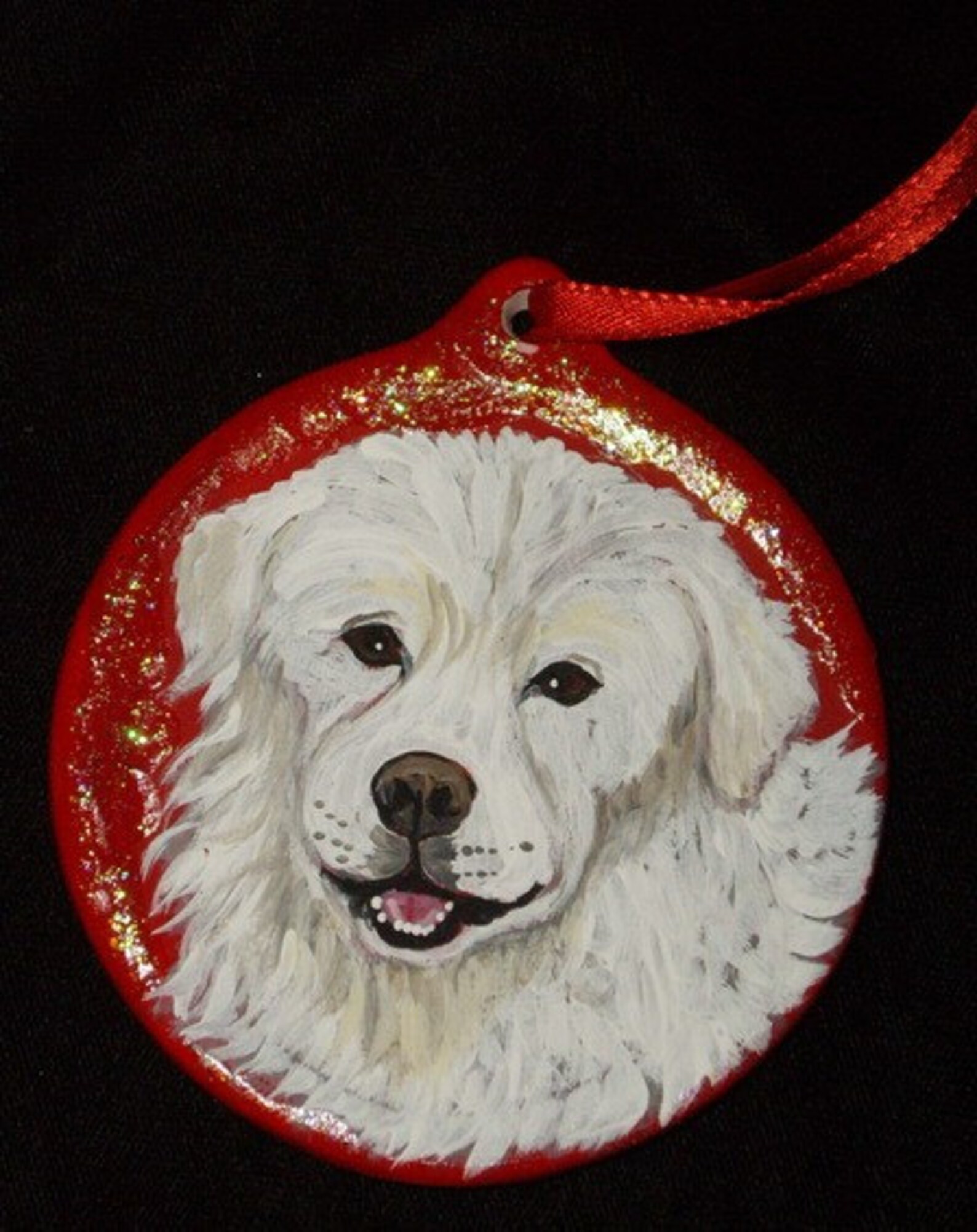 Great Pyrenees Dog Christmas Ornament Christmas Decoration - Etsy