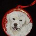 Great Pyrenees Dog Christmas Ornament Christmas Decoration - Etsy