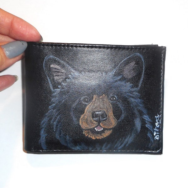 Bear Wallet - Etsy