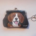 German Shepherd Dog Wallet for Women Hand Painted Leather - Etsy