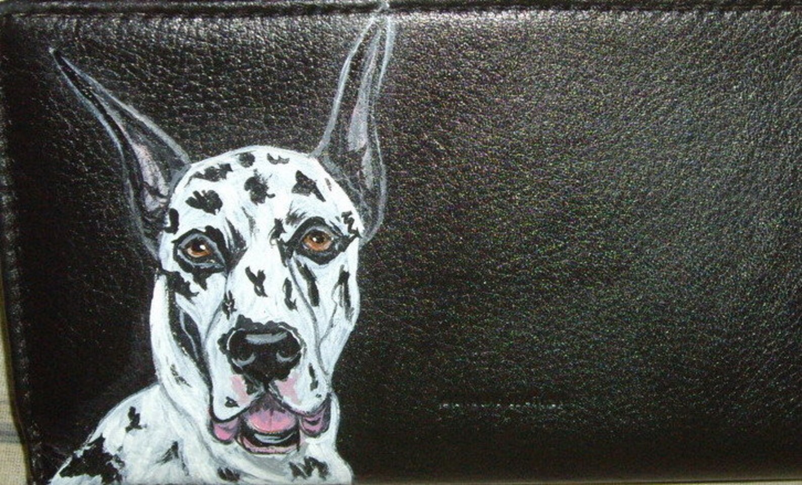 Great Dane Dog Portrait Checkbook Cover checkbook holder | Etsy