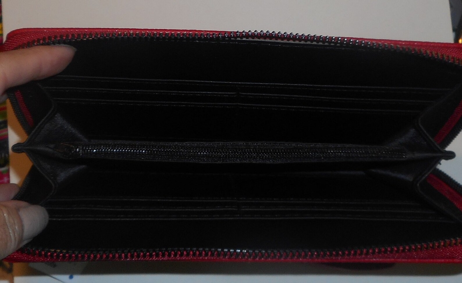 Black Pug Dog Portrait Wallet for Women Vegan Leather Hand | Etsy