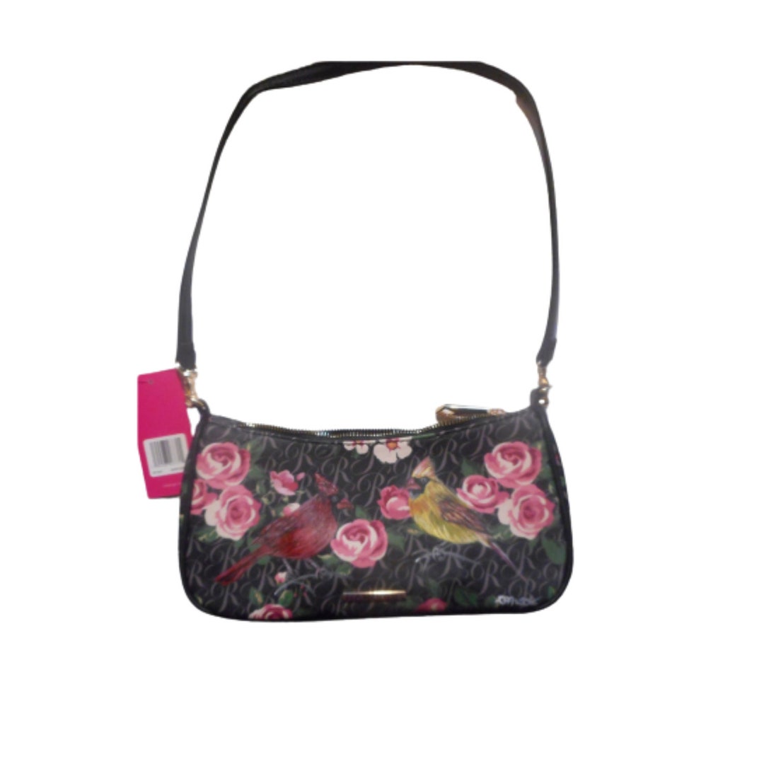 Cardinal Birds Handbag, Shoulder Bag, Hand Painted Purse, Gift for Mom ...