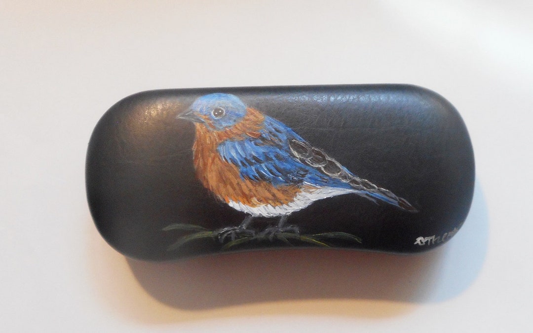 Eastern Bluebird Eyeglass Case, Protective Glasses Case, Eyewear ...